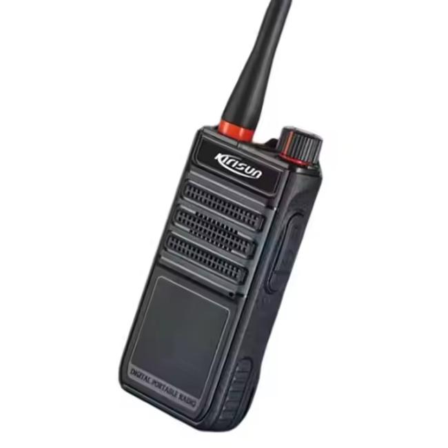 Kirisun UP305 walkie talkie side view