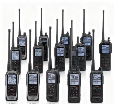 China Hot-Selling ICOM IC A25N VHF Air Band Transceiver Luftfahrt Handheld Radio mit 118 ~ 137MHz Frequenz und IPX5 Wasserbeständigkeit zu verkaufen