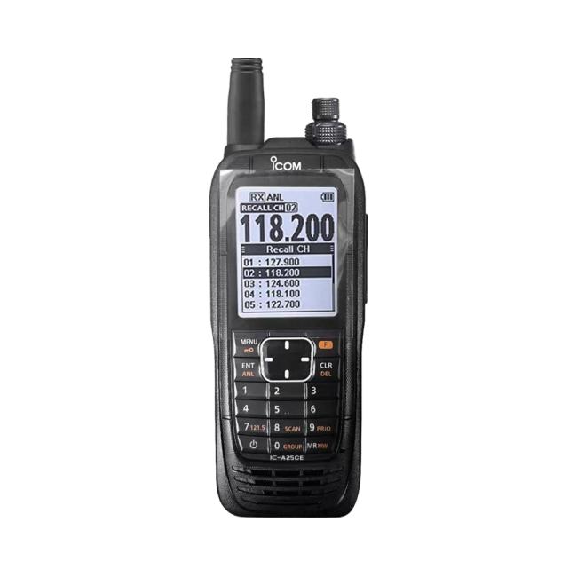Icom IC-A25CE Walkie-Talkie front view