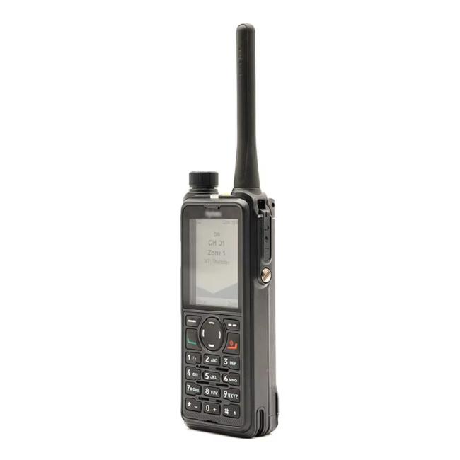 Hytera HP785 Two Way Radio side view