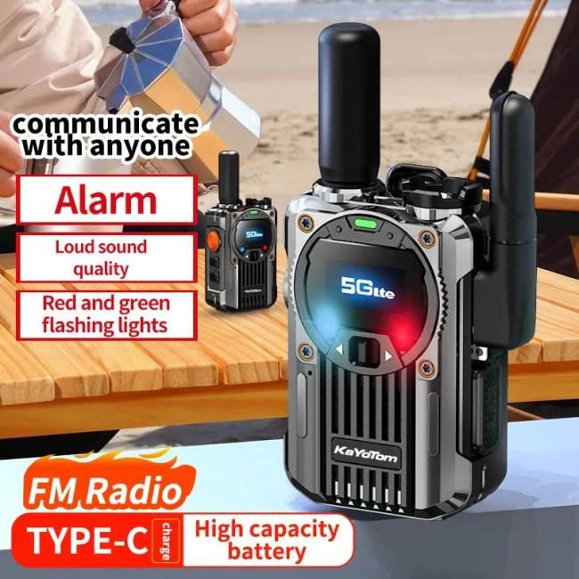 MSTAR M66 5G Walkie Talkie side view