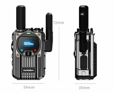 China MSTAR M66 5G POC Mini Walkie Talkie with VOX Function and 4G Frequencies Handheld Two Way Radio for sale