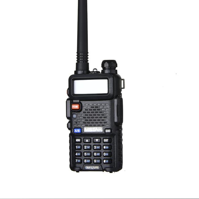 MSTAR M-UV1 Walkie Talkie front view