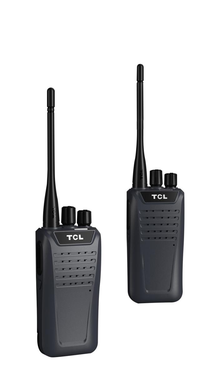 TCL HT31 Walkie Talkie side view