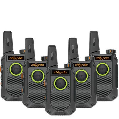 China Chierda TC18 Walkie Talkie Two Way Radio with Dual PTT Type-C Charging and Anti-cracking Code Protection for sale