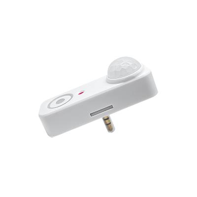 China SILVAIR BLE mesh PIR motion sensor, 0~10v dimming output, Audio-Jack connection, easy plug & play for sale