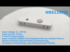 HNS135PIR 0-10v diming PIR motion sensor , special design for troffer