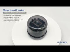 HNS155DL Zhaga book18 input device DALI 2 D4i microwave motion sensor