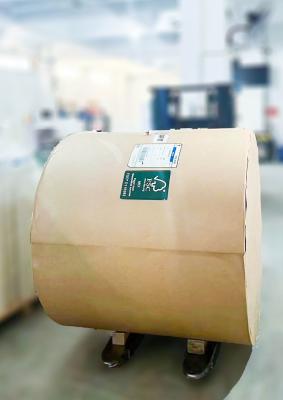 中国 クラフト紙 ホットグリー セルフアデシブ ラベル 材料 80g 表面厚さ 販売のため