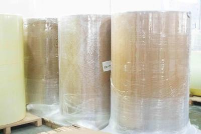 China Hot Melt Glue Self Adhesive Paper Sheets , Ordinary Sticky PVC Adhesive Roll for sale