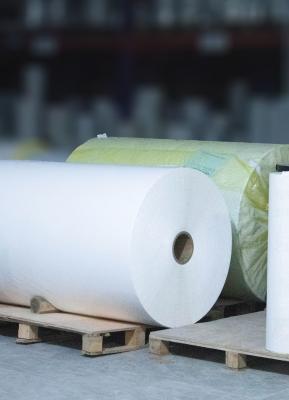 China Acrylic Glue Type Sticky Thermal Paper Jumbo Roll Label Normal Sticky for sale