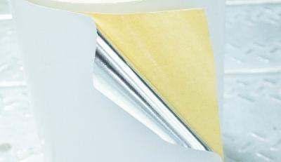 Cina Colla di gomma per pneumatici Jumbo Roll di carta da stampa giallo Certificato SGS in vendita