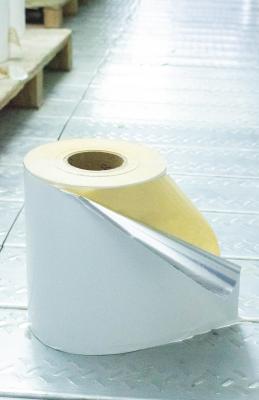 China Removable Glue Thermal Jumbo Roll , Release Liner Paper Roll 1000m Length for sale