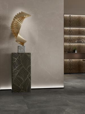 China Stylish Grey Coffee Living Room Floor Tiles Moisture Proof Customization for sale