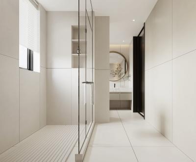 China High Density Non Slip Indoor Tiles Stain Resistance Cream White Tiles Waterproof for sale