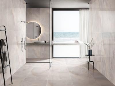 China Iranian Agate Porcelain Indoor Tiles Stain Resistance Easy Cleaning For Bathroom for sale