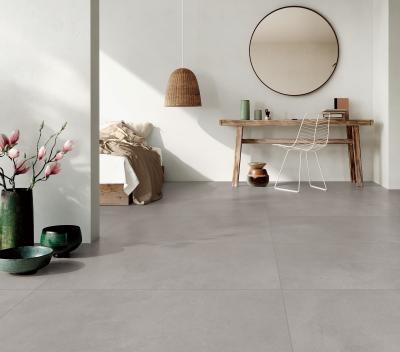 China Light Gray Indoor Tiles For Floor Cement Antique Floor Tiles Customizable for sale