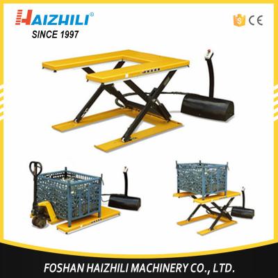 China 1000kg 860mm static mini electric lift platform with U shape section for sale