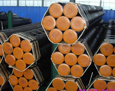 China Comprimento de tubulação sem emenda preto redondo padrão rosqueado 6 - 16m do aço DIN17175 suave à venda