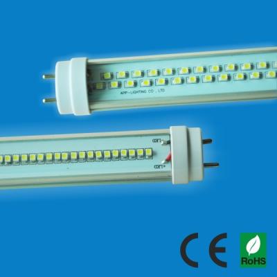 Cina Cappuccio dei tubi SMD3528 G13 del lume T8 LED di 3 piedi e 12 W 1200 per il supermercato in vendita