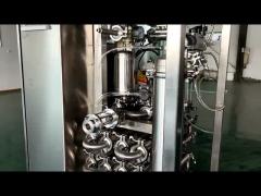 Sistema automatico di filtrazione a flusso incrociato auto-pulizia Filtrazione a membrana a flusso incrociato