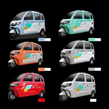 Cina triciclo elettrico del passeggero 1500W della ruota elettrica di Trike 3 con la cabina inclusa in vendita