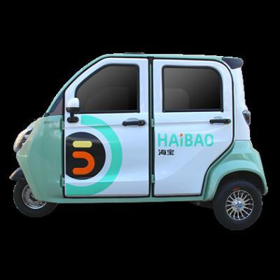 China 3 People Electric Passenger Tricycle Road Legal Enclosed Electric Trike for sale