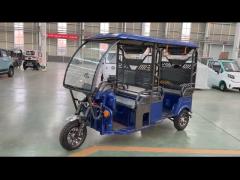 Triciclo elétrico aberto elétrico 1500W de Tuk Tuk do triciclo de 6 assentos