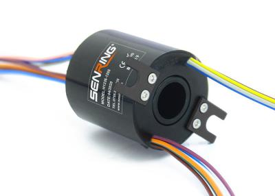 Cina 1000RPM Mini Hole Ingergal Precision Slip Ring Customized For More Circuits o grande corrente in vendita