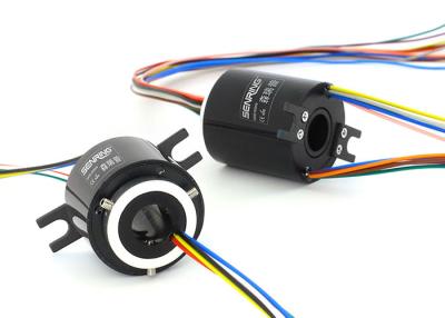Cina 1000RPM Mini Hole Ingergal Precision Slip Ring Customized For More Circuits o grande corrente in vendita