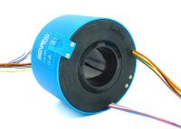 China Integrated Through Bore Slip Ring Hollow Shaft For RF Channels for sale