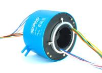 China Integrated Through Bore Slip Ring Hollow Shaft For RF Channels for sale