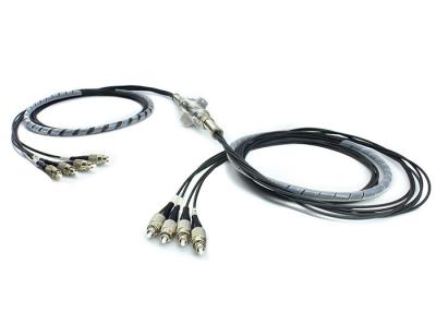 China A fibra RF elétrico do OEM desliza Ring Transmitter 4 canais à venda