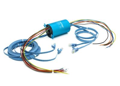 Cina Ethernet standard RJ45 slitta Ring Connector 6 circuiti in vendita