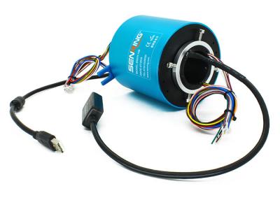 Cina Certificato rotatorio elettrico di Ring Distributor RoHS di slittamento di 10E-11 USB in vendita