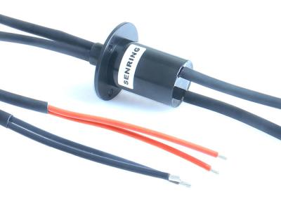 Cina Slittamento su ordinazione Ring With Flange 50A della capsula del cavo dell'anello di contatto 250RPM 6 in vendita