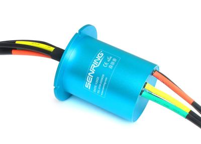 China Through Bore Custom Slip Ring Optical Slip Rings High Current 100A for sale