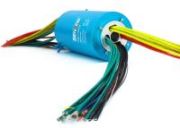 China 3000A High Current Servo Custom Slip Ring Hole 25mm for sale