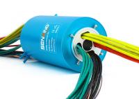 China 3000A High Current Servo Custom Slip Ring Hole 25mm for sale