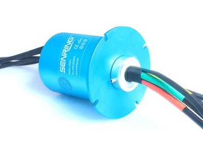 China Through Bore Custom Slip Ring Optical Slip Rings High Current 100A for sale