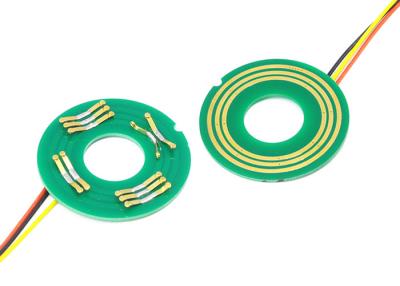 Cina Slittamento diretto su ordinazione Ring Connector High Rotating Speed del pancake del PWB del foro in vendita