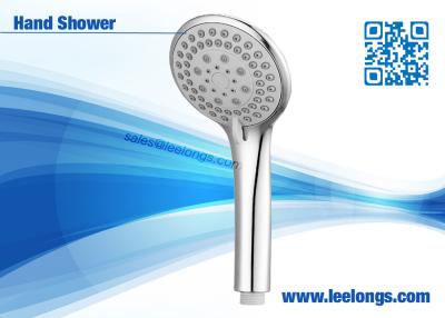 China Cabeça de chuveiro plástica redonda da precipitação eficiente da água Handheld com enevoado à venda