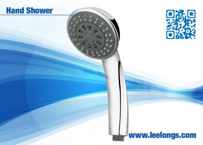 China Cabeça de chuveiro Handheld de salvamento da água de TERMAS do hotel com superfície do cinza do cromo à venda