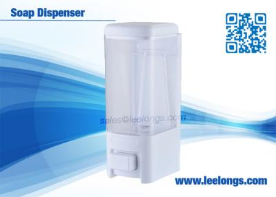 Cina Misure della parete del sapone liquido dell'erogatore della plastica bianca del PC/ABS per le viti, spina di parete in vendita