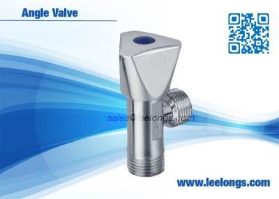 Cina Misure cromate della valvola di angolo della toilette per il tubo flessibile intrecciato, rubinetto, rubinetto di acqua in vendita