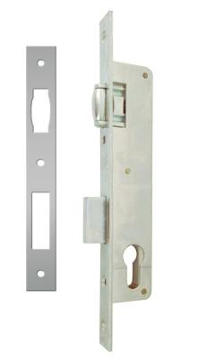 China European Style Aluminum Door Lock CP Finish Aluminium Sliding Lock for sale