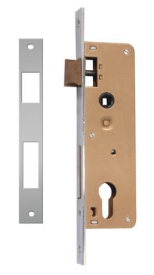 Cina 25mm Backset Ferro Aluminico Chiusura di porta Deadlatch Anti-furto Aluminico cilindro porta in vendita