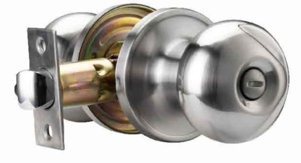 Quality Knob Door Lock Full Lip D-shape 1-3/4