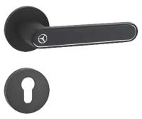 China Single Type Modern Style Door Lock Handle with Surface Mounted Installation for sale