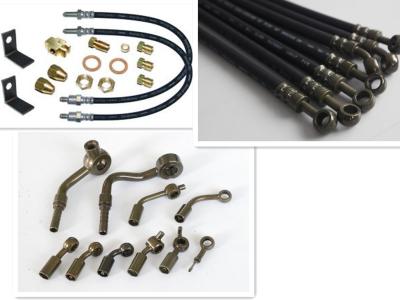 China flexible rubber brake hose line for sale